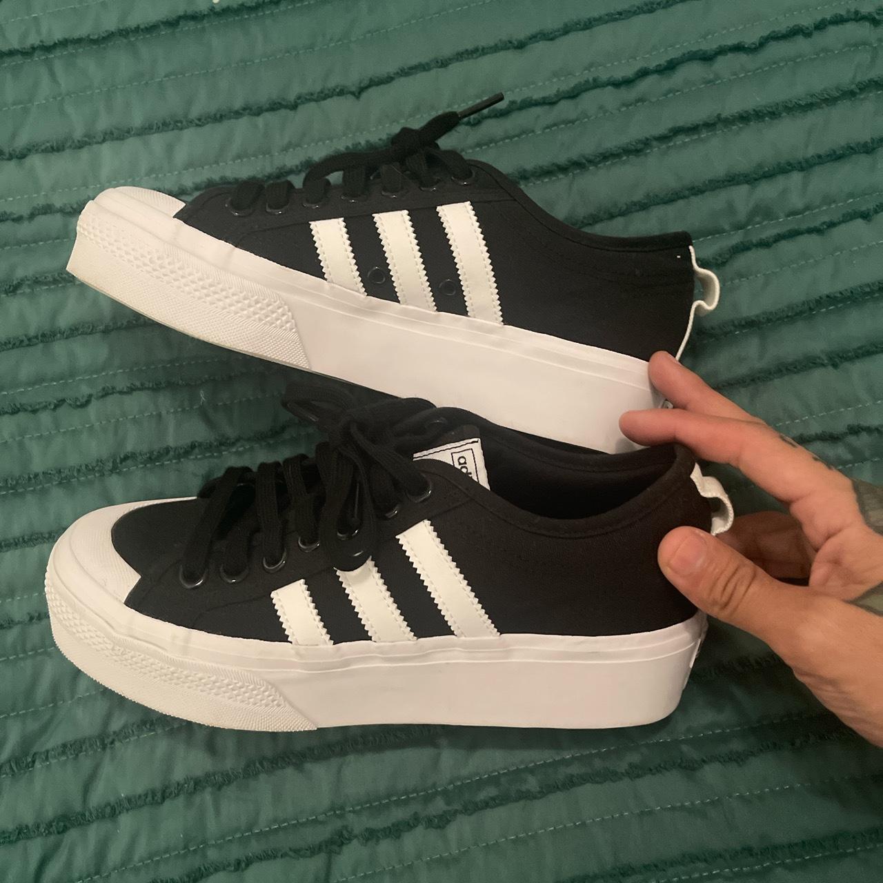 Women's Adidas Platform Shoes Size 8 These are a... - Depop