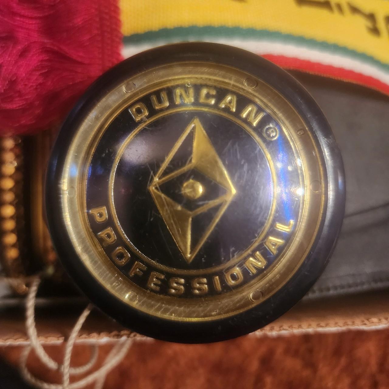 Vintage Duncan Professional YoYo / Blue Gold Diamond... | Depop