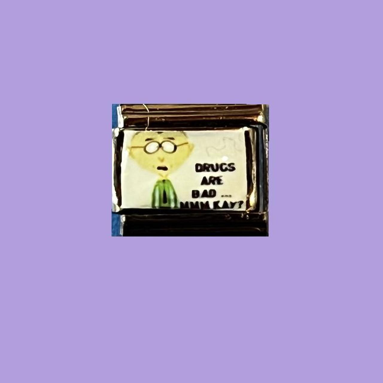 Drugs are bad mmkay? South Park charm ‪‪ ︎‬ 9mm... - Depop