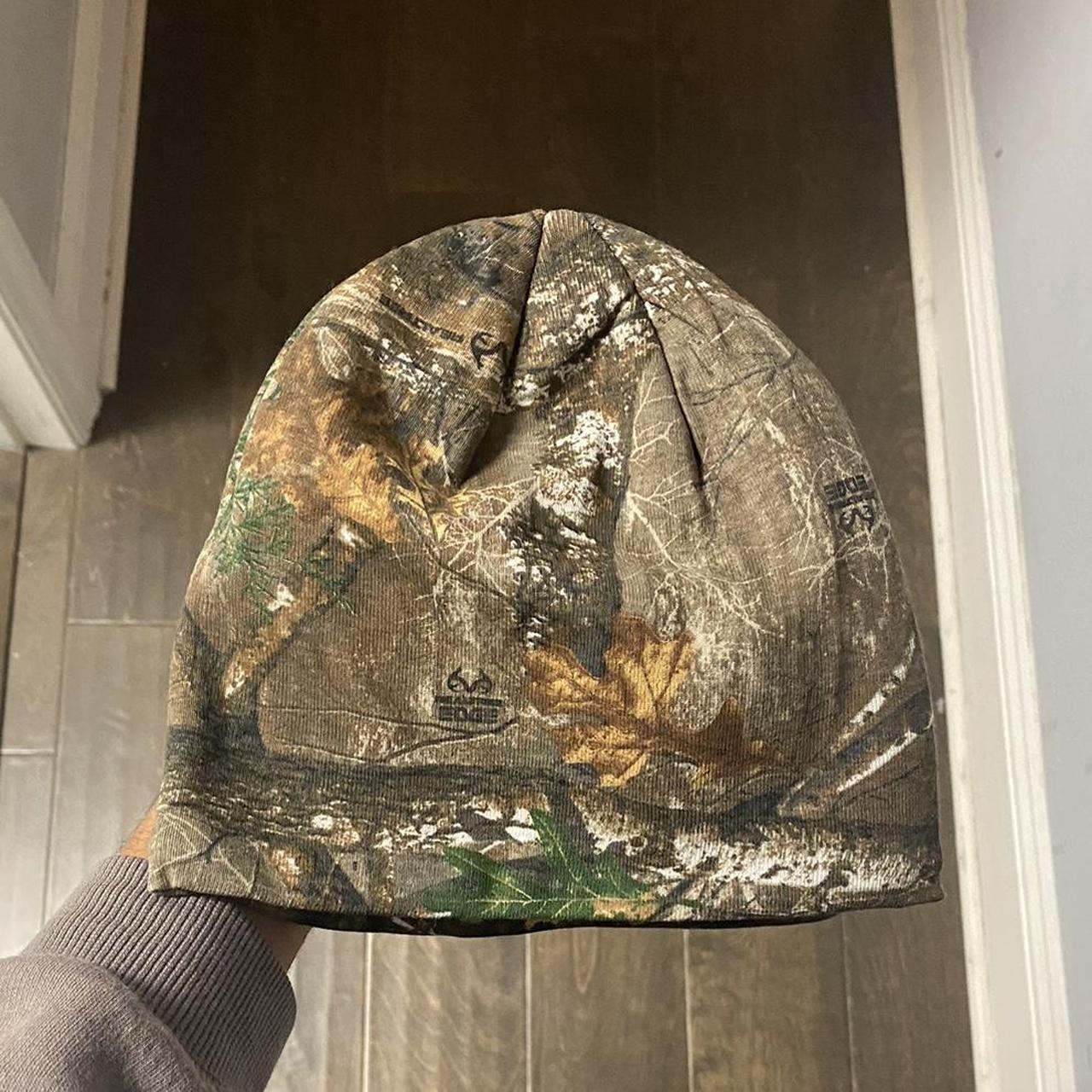 Vintage style RealTree camo beanie • Adds a nice... - Depop