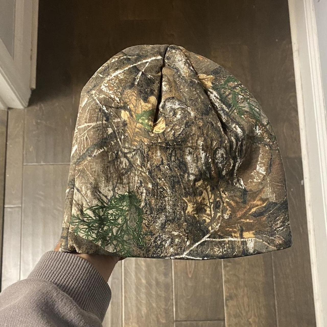 Vintage style RealTree camo beanie • Adds a nice... - Depop