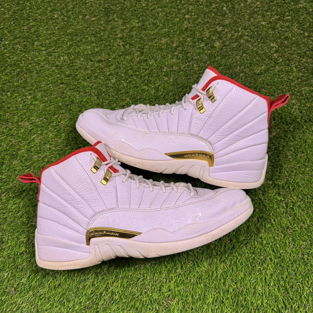 Air Jordan 12 FIBA Athletic Shoes -Size 12 -Used, NO... | Depop