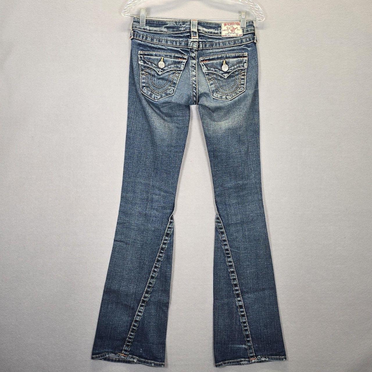 True Religion Joey Jeans Size 26 Blue... | Depop