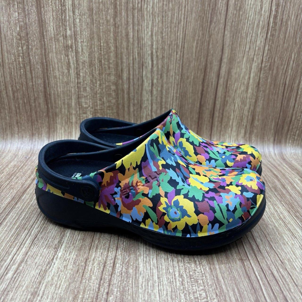 Merrell Pro Encore Service Clogs Womens 7 Multi... | Depop