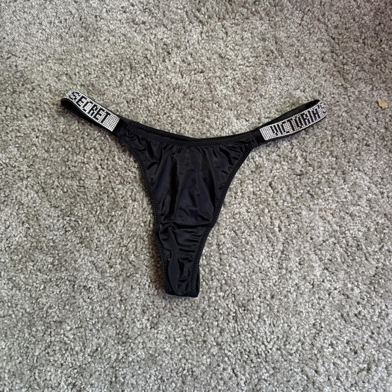 Victoria’s Secret rhinestone thong (Matching... | Depop