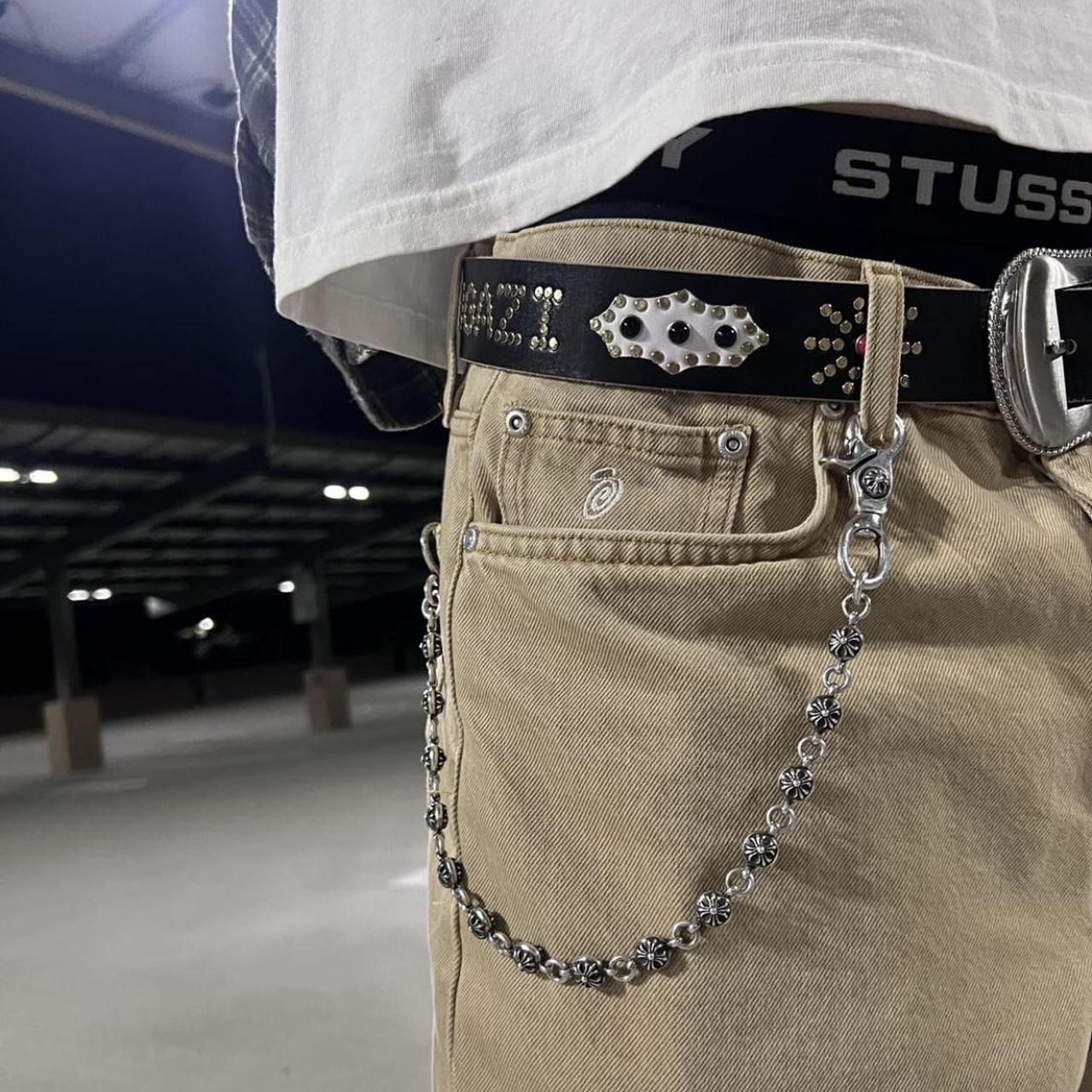 CH Cross Ball Wallet Chain Metal: sterling silver... - Depop