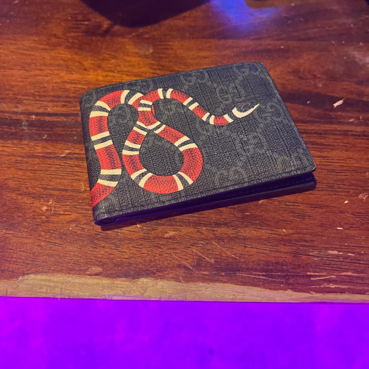 GUCCI SNAKE WALLET like new never used... - Depop