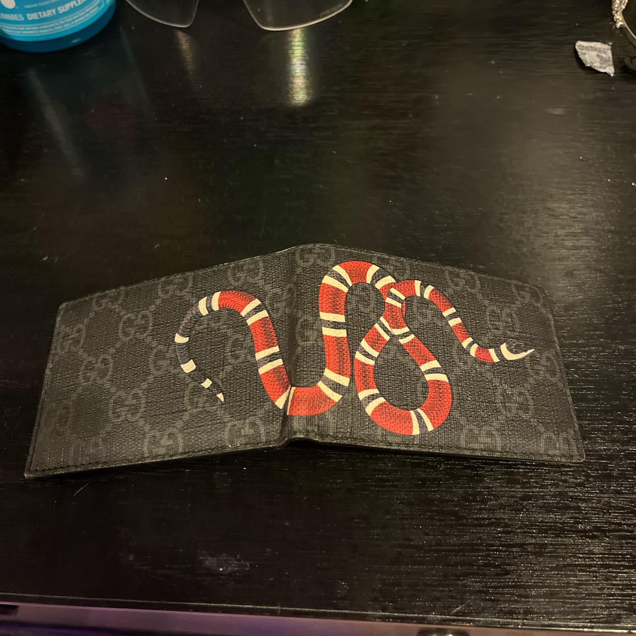 GUCCI SNAKE WALLET like new never used... - Depop