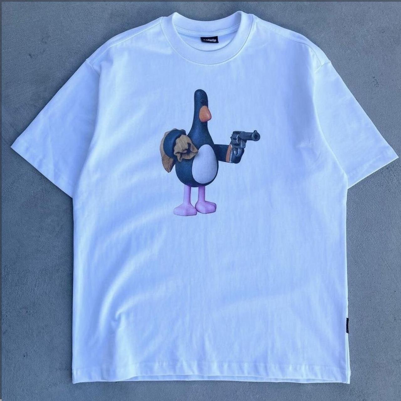 Y2K Japan Wallace and gromit penguin with a bag and... | Depop