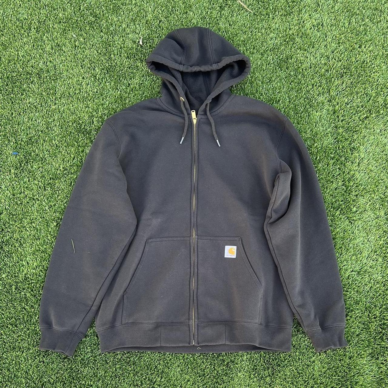 Carhartt Zip-Up Hoodie Only wore it once! No... - Depop