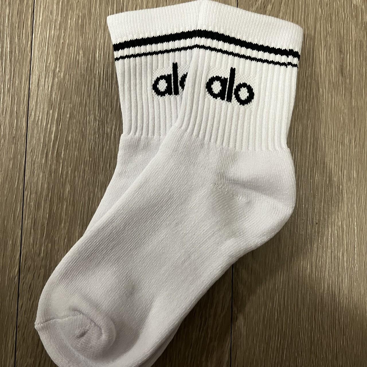 Alo Yoga White Socks | Depop