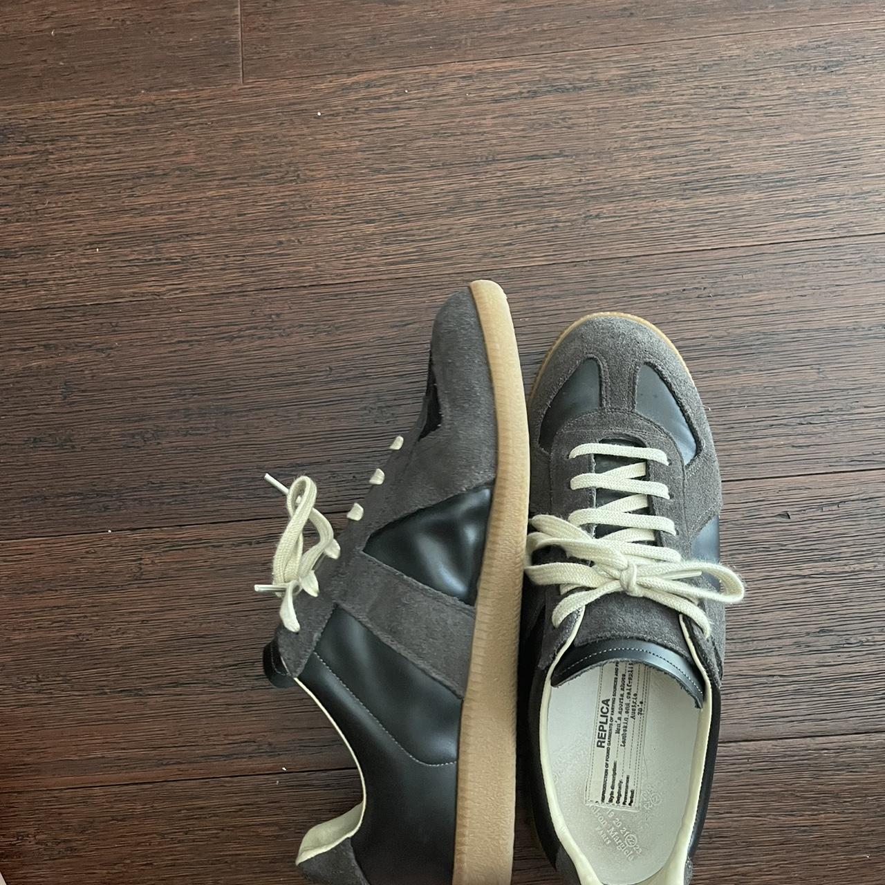 Maison Margiela Grey and black GATS German Army... - Depop