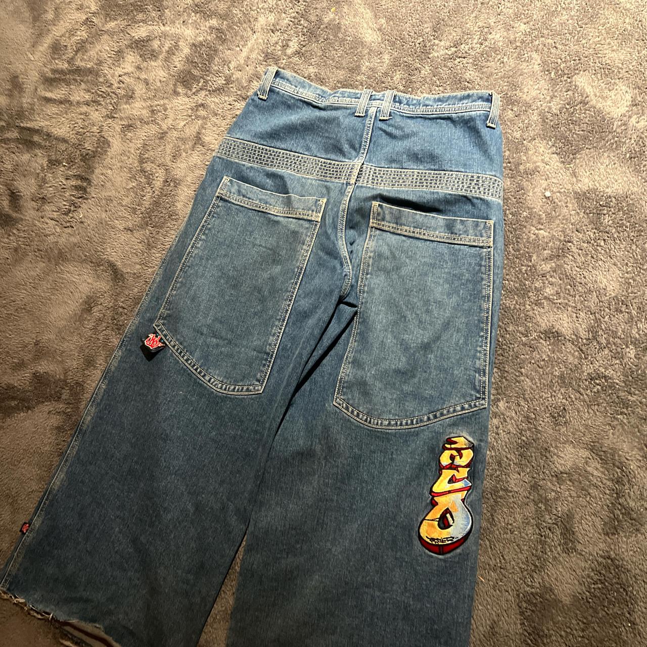 VINTAGE JNCOS super baggy 30” opening. 34x32 and are... - Depop