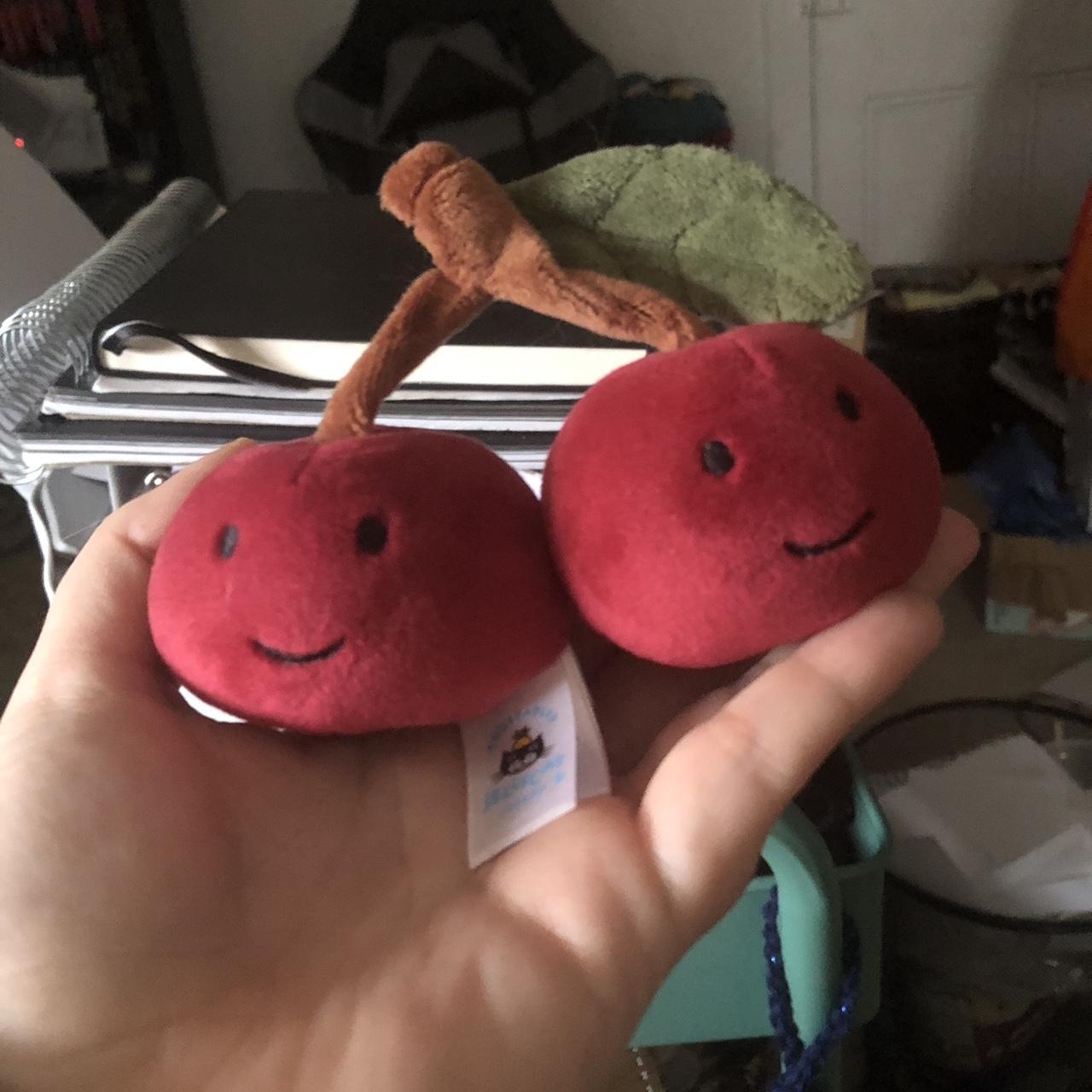Jellycat Amusable Cherry! Dimensions: 3.5in x... | Depop