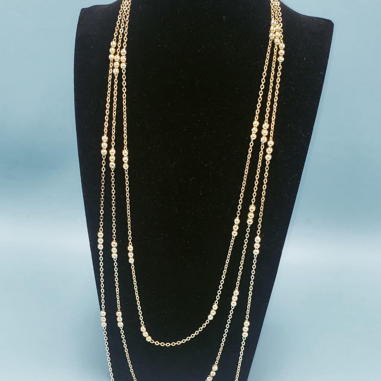 3 steps non tarnish neck piece Gold Light... - Depop