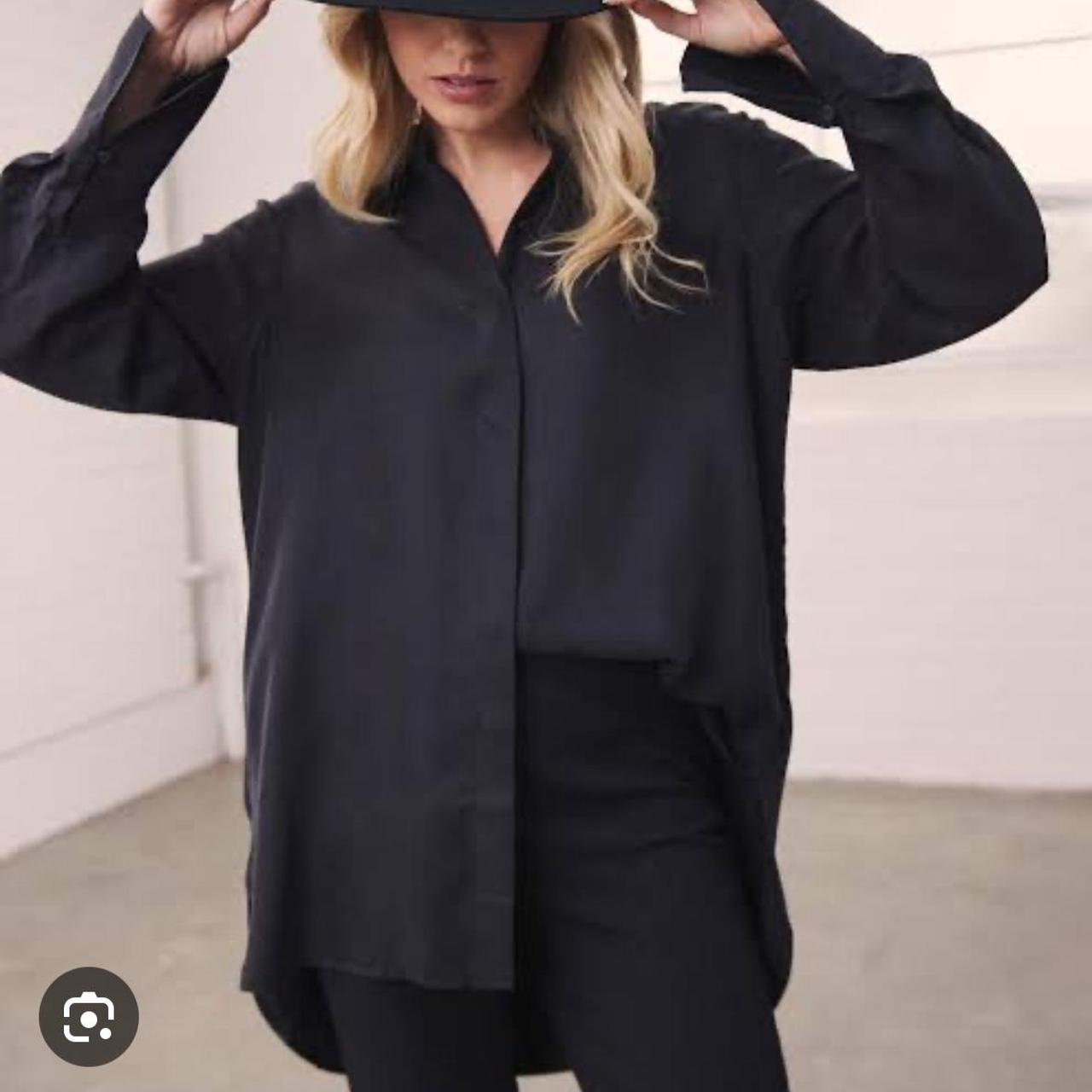 Decjuba Pénélope Cupro shirt. Never worn. With tags,... - Depop