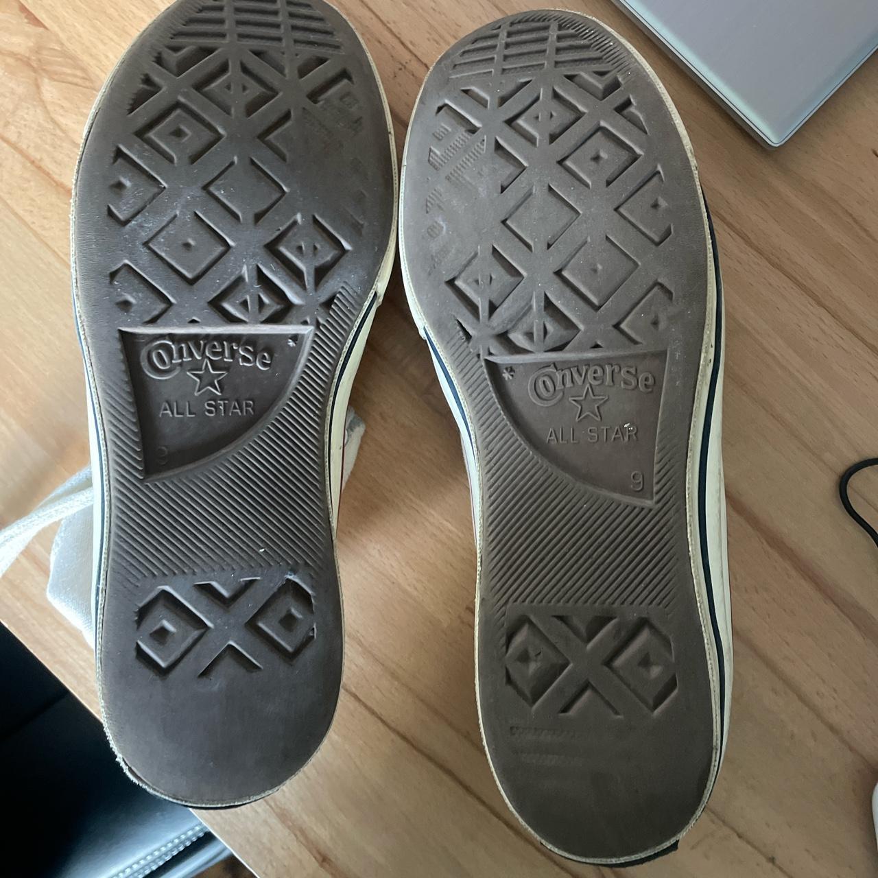 Converse chuck taylor 70 all star cream - quite used... - Depop