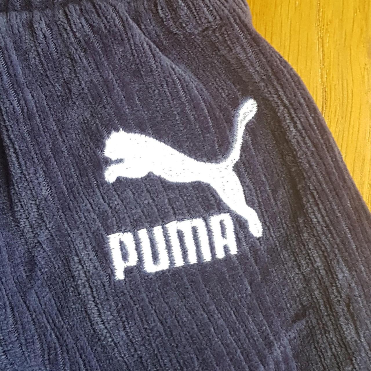 Velvet corduroy Puma trackies Never been... - Depop