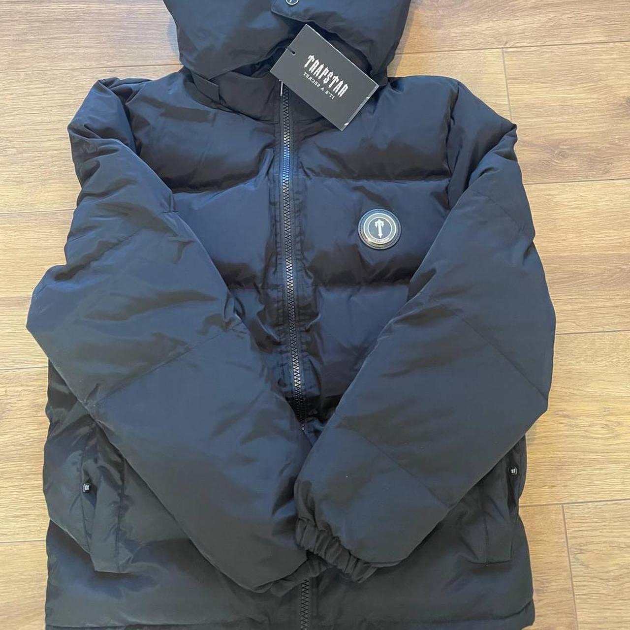 TRAPSTAR IRONGATE BLACK PUFFER JACKET Fits true to... - Depop