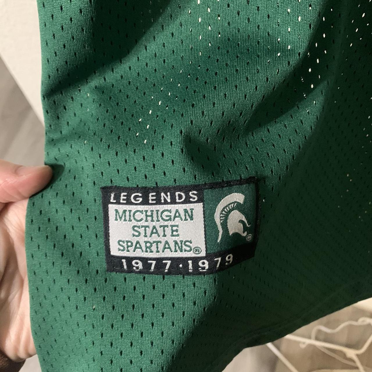 Magic Johnson Michigan State Jersey Stitched &... - Depop