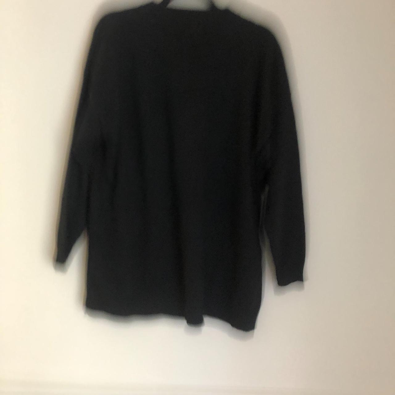 celestial black and gold pullover sweater by the... - Depop