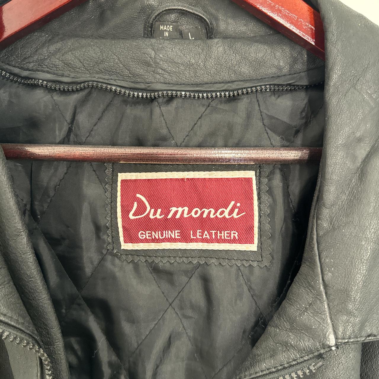 Rare Vintage Puerto Rican leather jacket Fun... | Depop