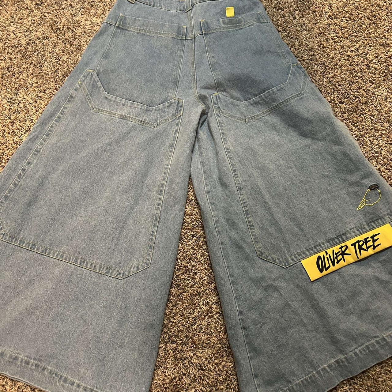 Wide Leg Jnco type jeans Super baggy jeans that... - Depop