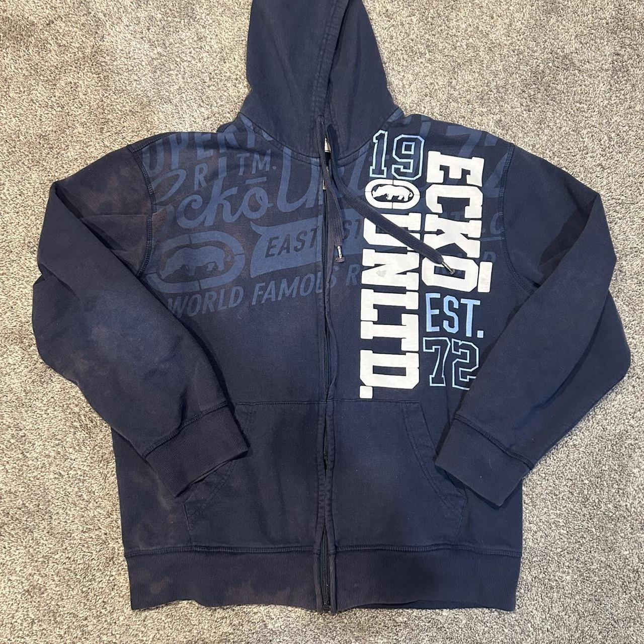 Pretty cool 2000’s style ecko hoodie Size... - Depop