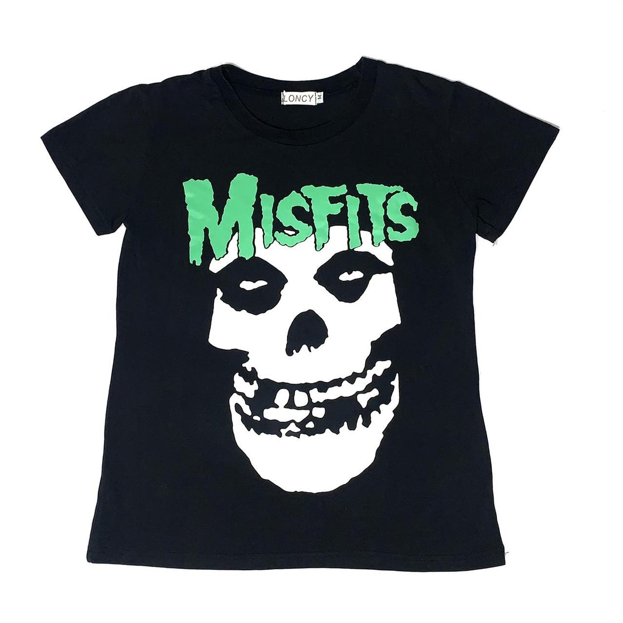 MISFITS women’s tee Width: 15.5in Length: 23in - Depop
