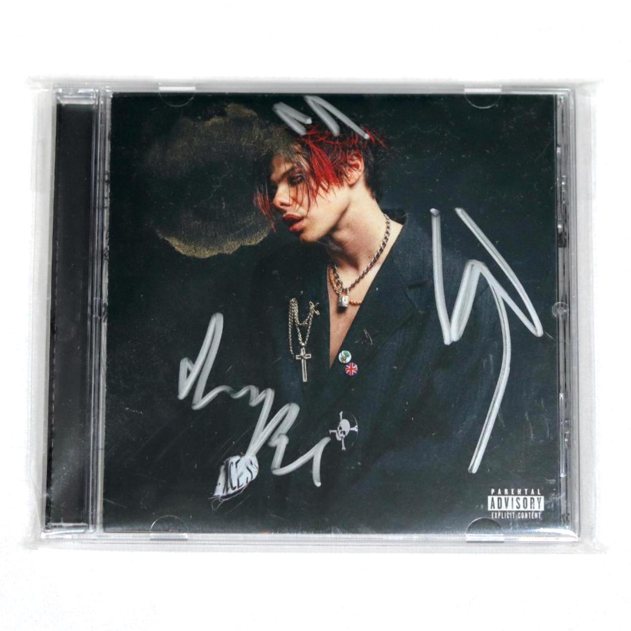 YUNGBLUD hand-signed & kissed 💋 CD Self titled album... - Depop