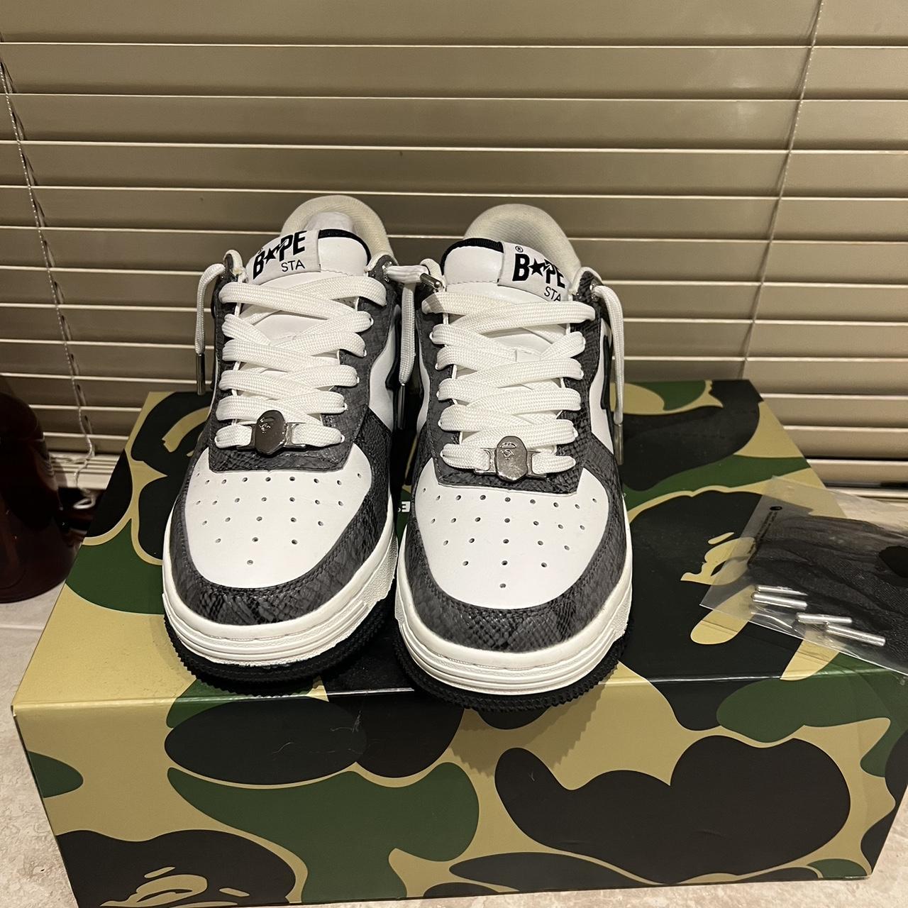 100% authentic 💯 Selfridge’s bape STA M1 snake mens... - Depop