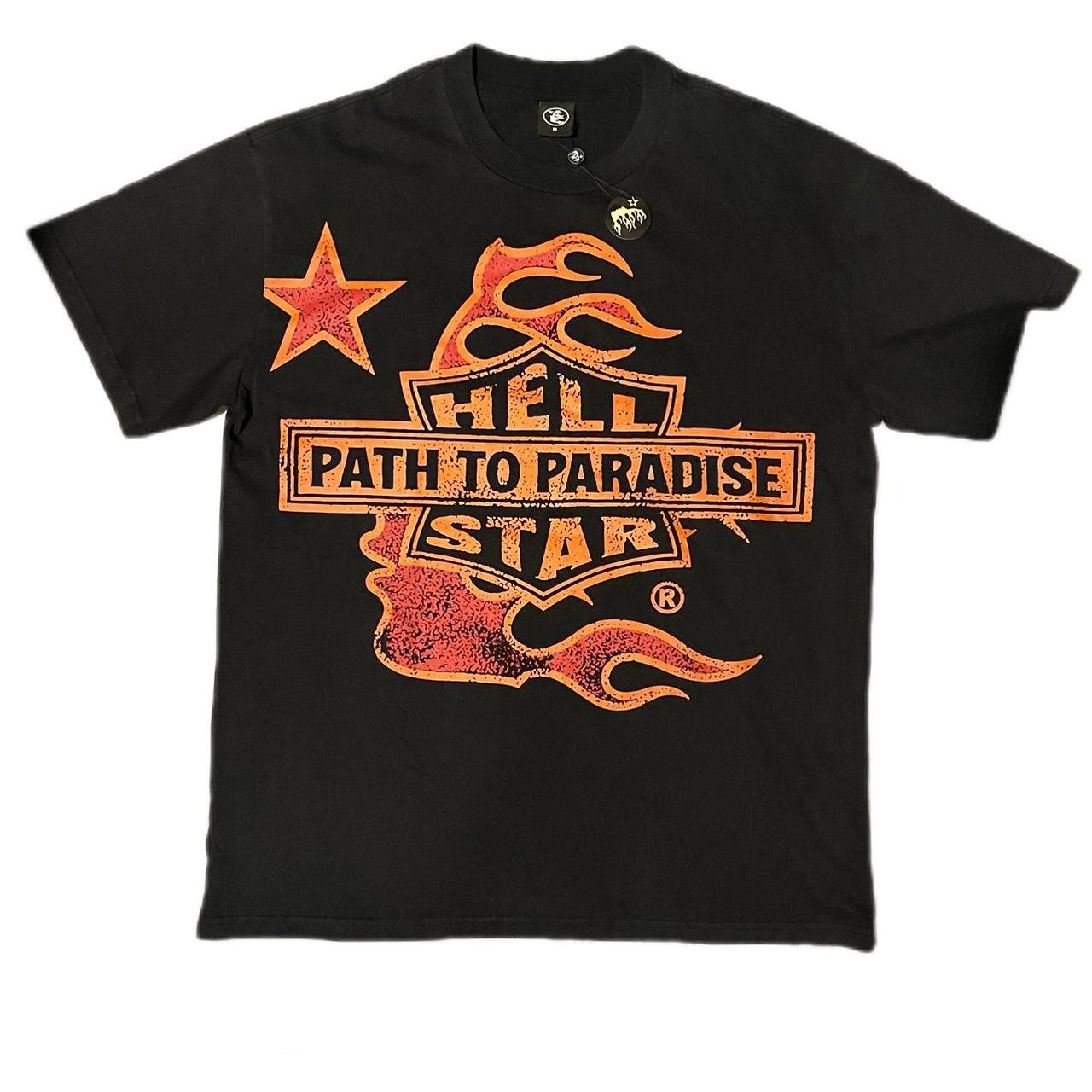 Hell Star Shirt‼️ Says Size M but fits like XL No... | Depop
