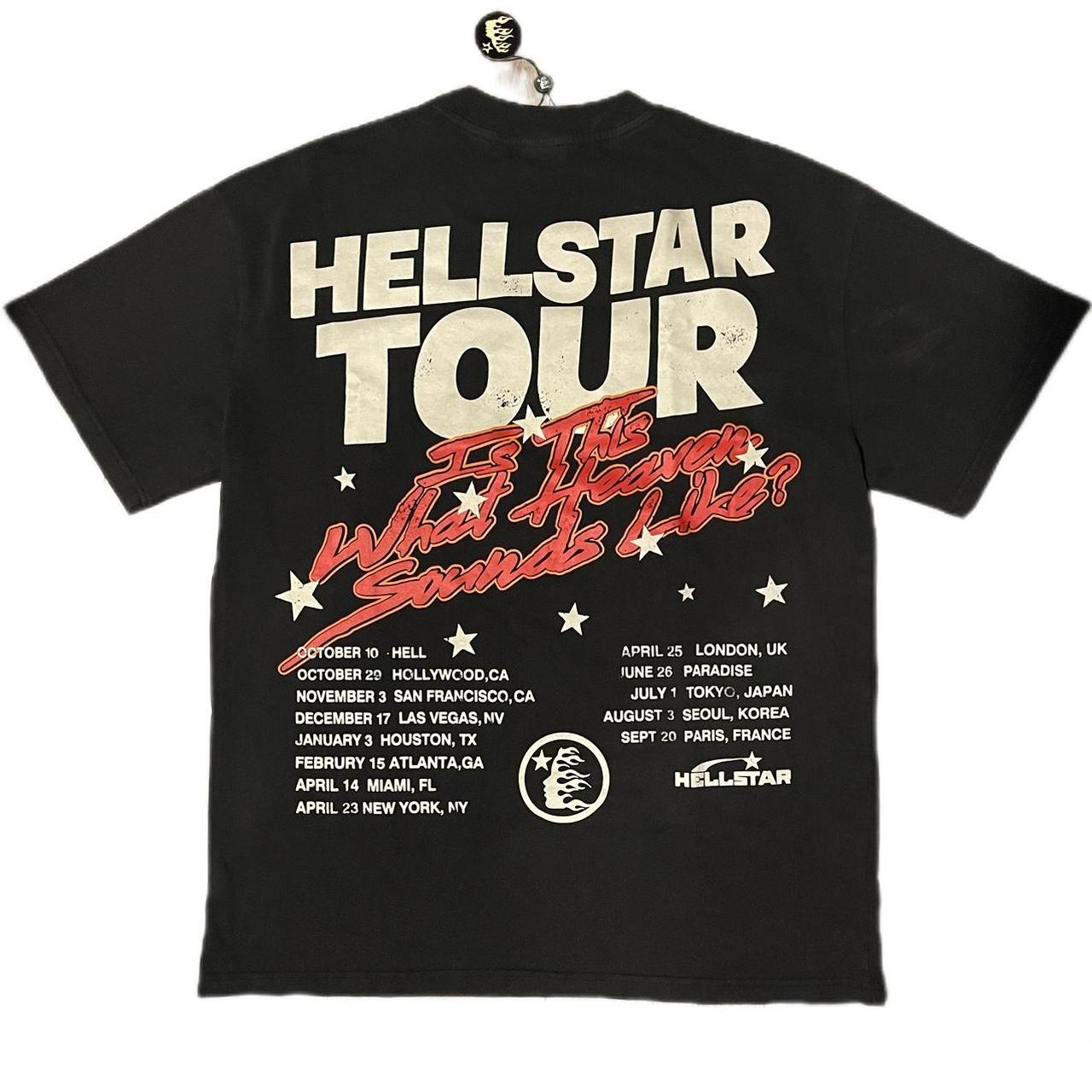 Hell Star Shirt‼️ Says Size M but fits like XL No... | Depop