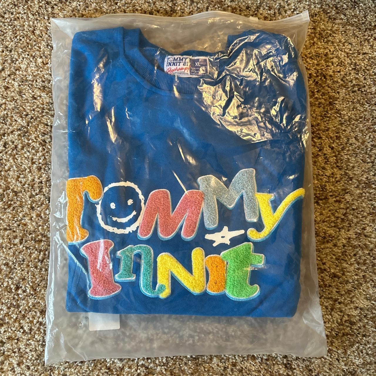 Brand new Tommyinnit blue crewneck sweater. It’s an... - Depop