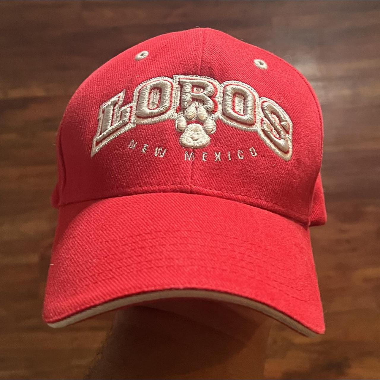Vintage Starter New Mexico Lobos Strapback Hat... - Depop
