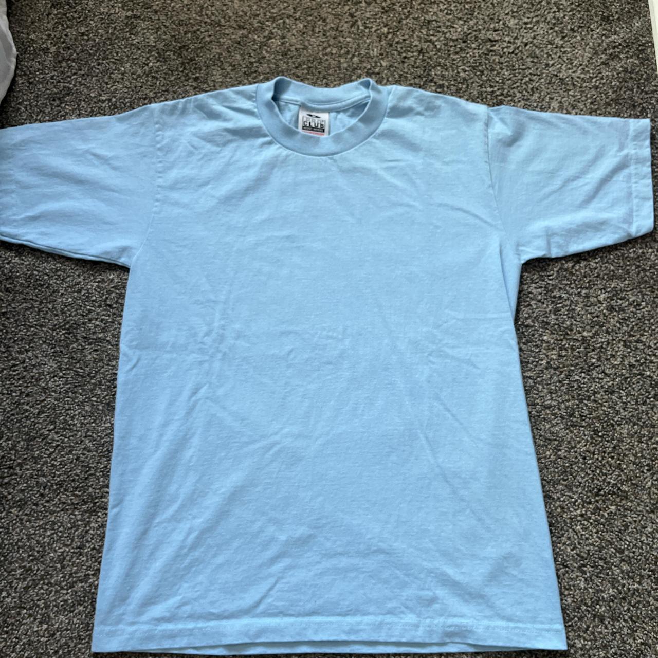 Light blue proclub shirt (never worn) size M - Depop