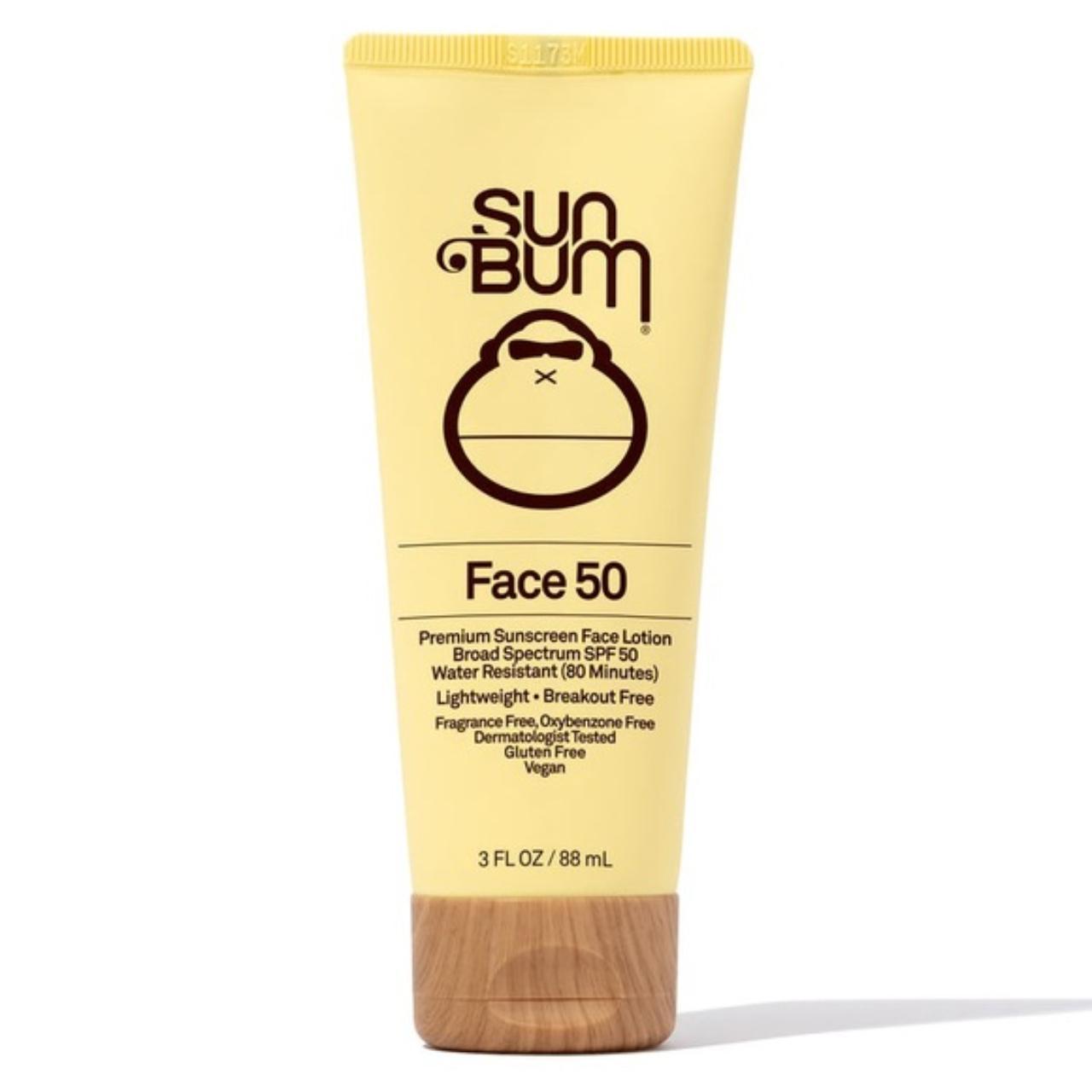 Sun Bum Original SPF 50 Sunscreen Face... - Depop