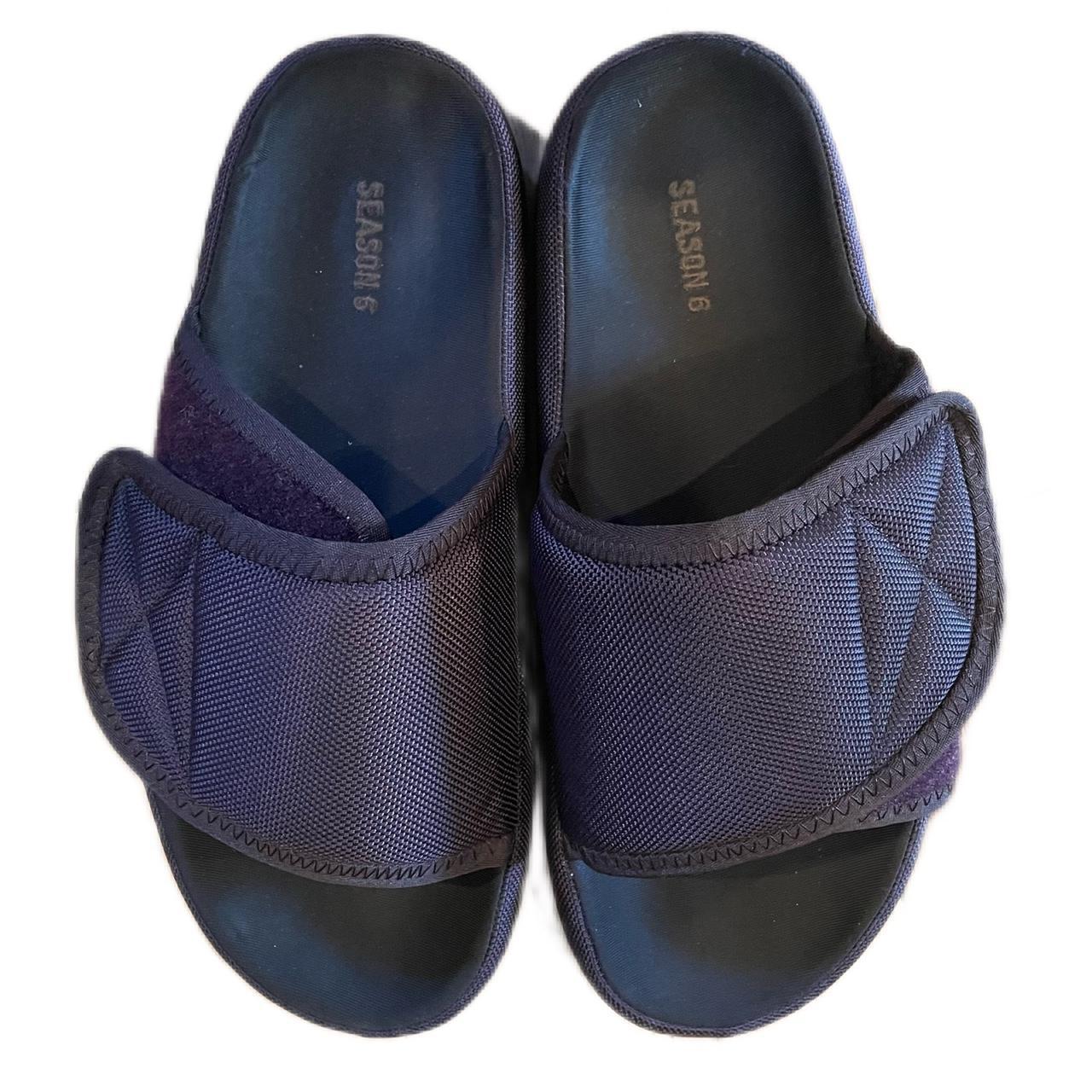 Yeezy Men's Purple Slides | Depop