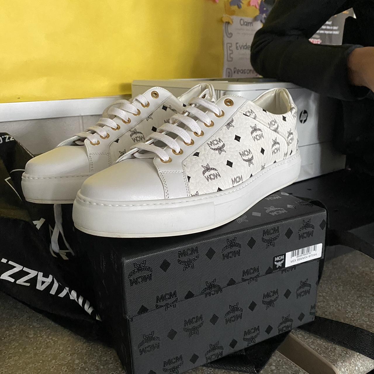 MCM With box and shoe bag - Depop