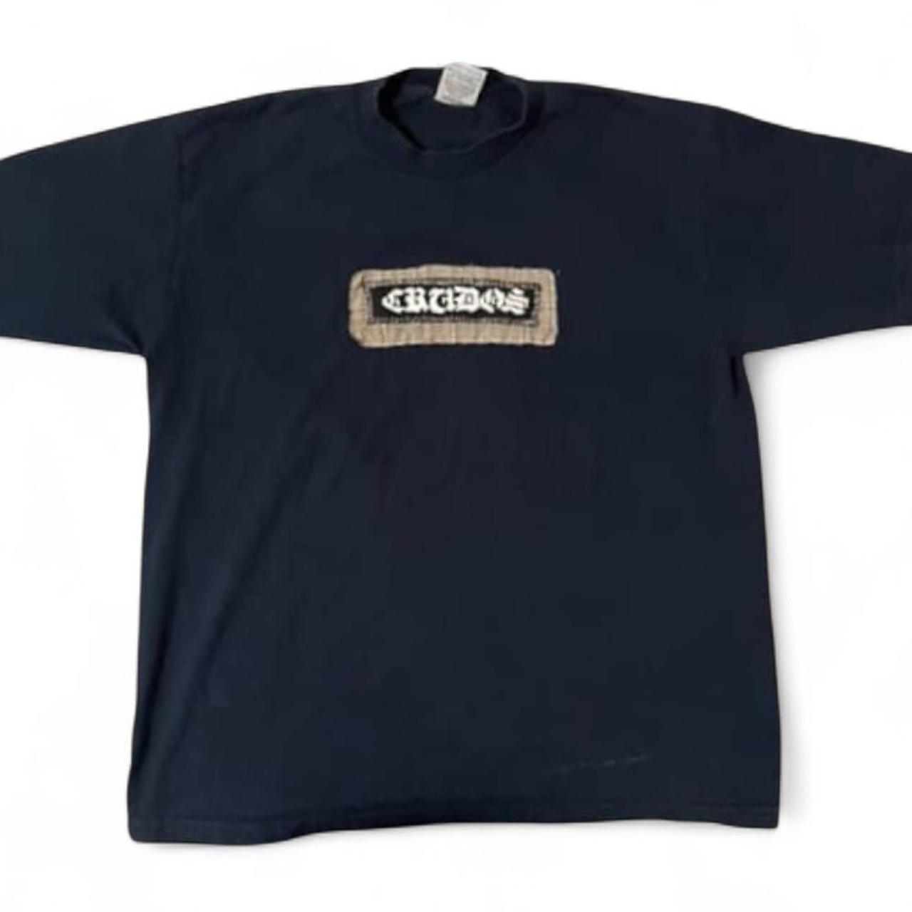 Navy pro club Size xl Crudos patch Hand... | Depop