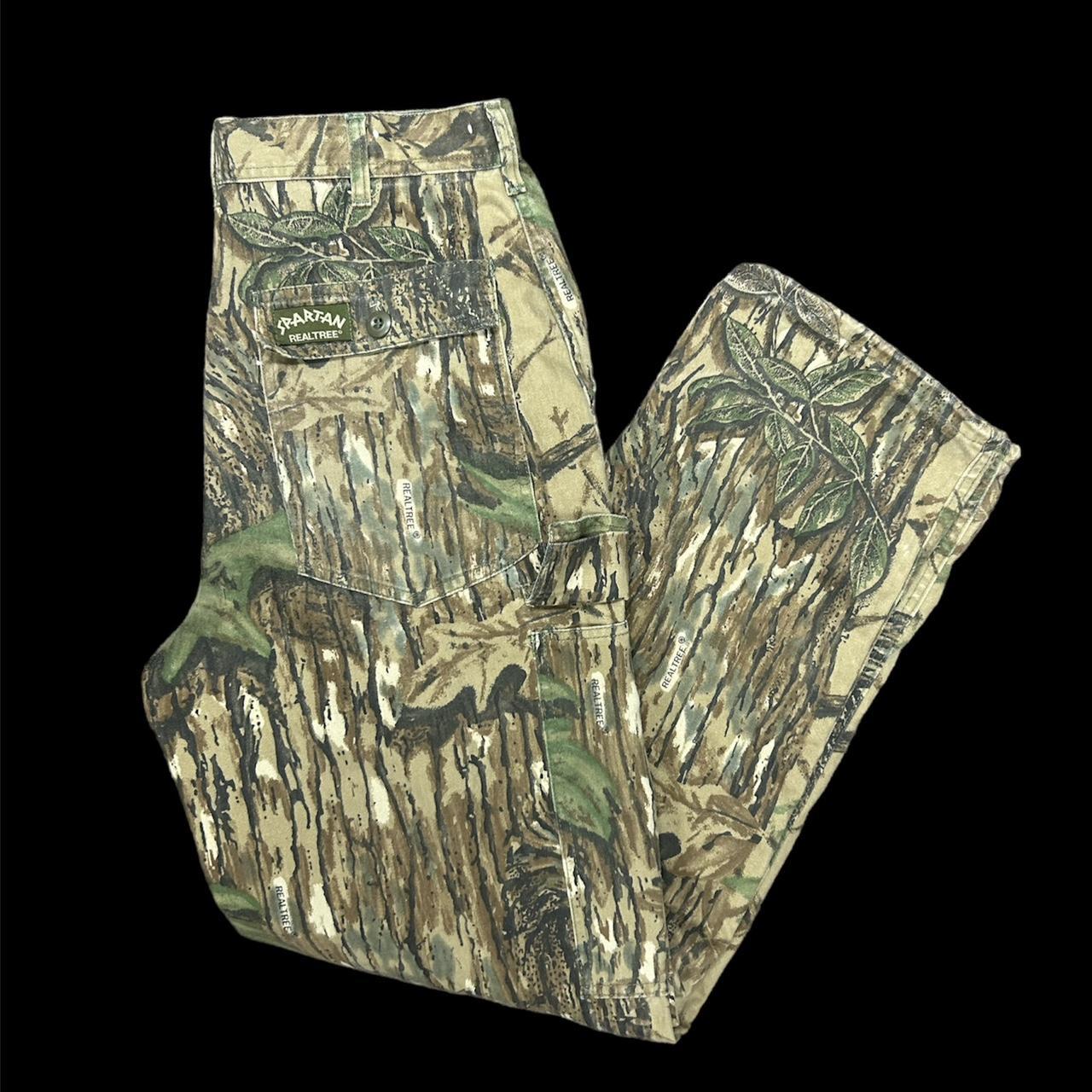 Y2K Spartan Realtree Camo pants grunge goth Size... - Depop