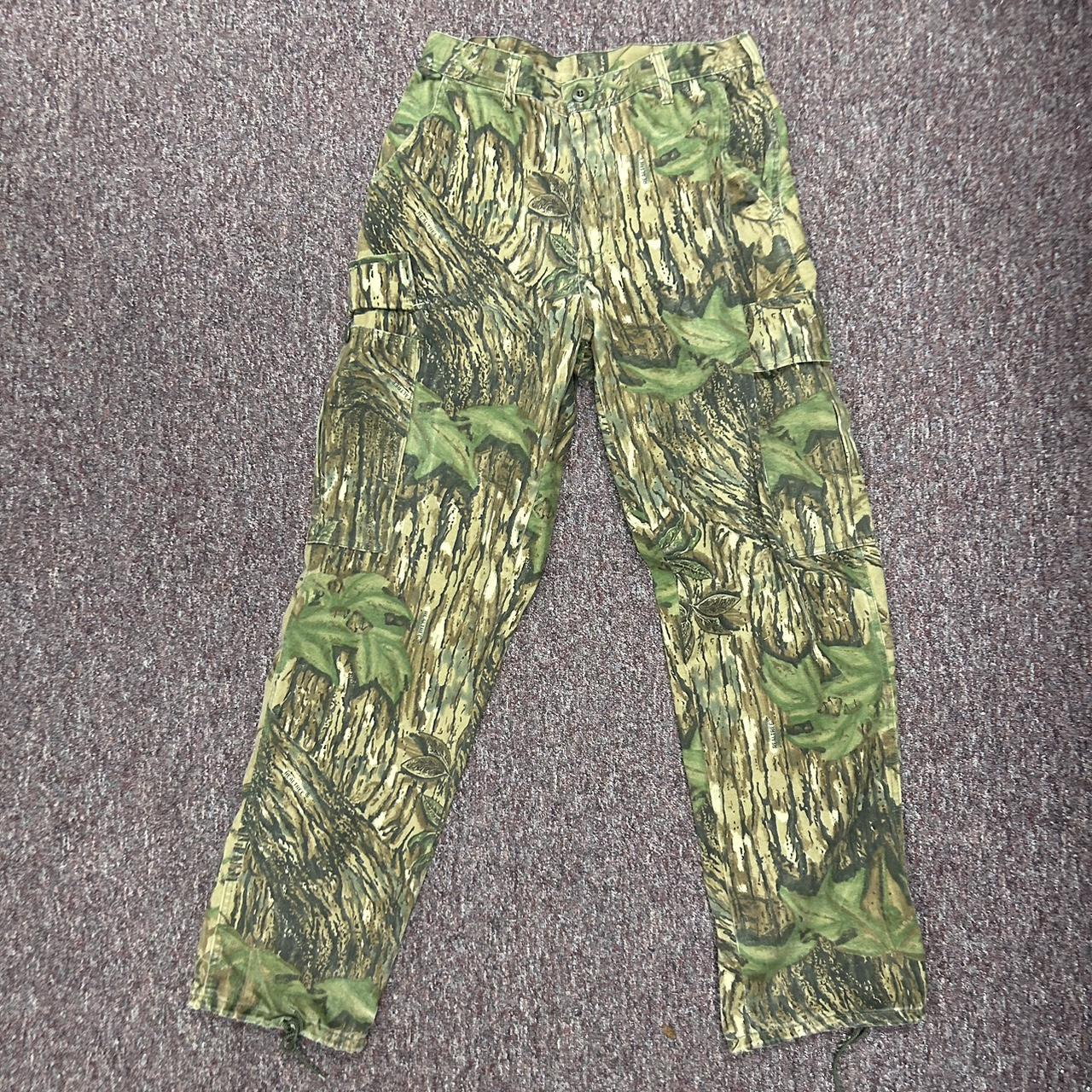Y2K Spartan Realtree Camo pants grunge goth Size... - Depop