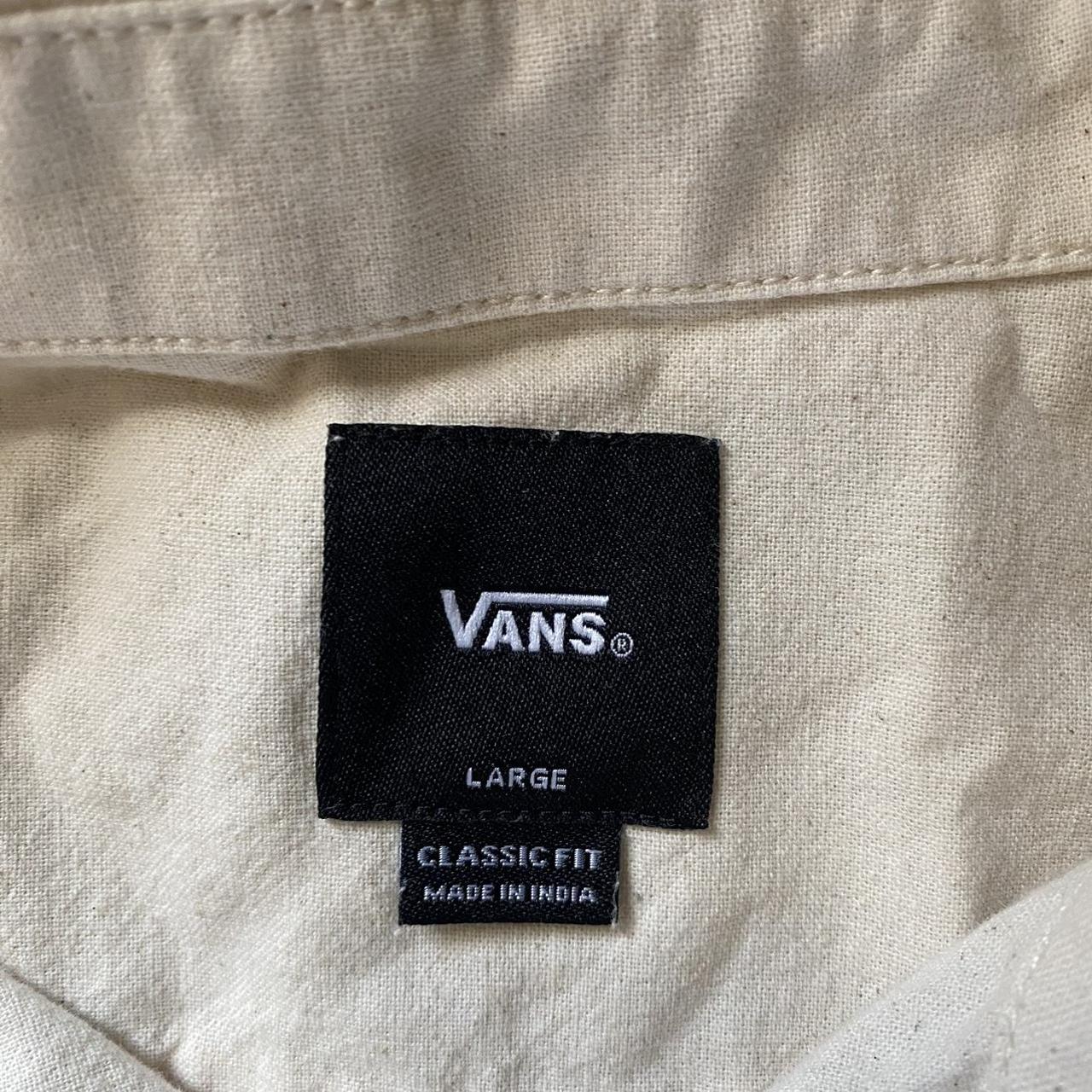Vans button up shirt Beautiful peice for summer... - Depop