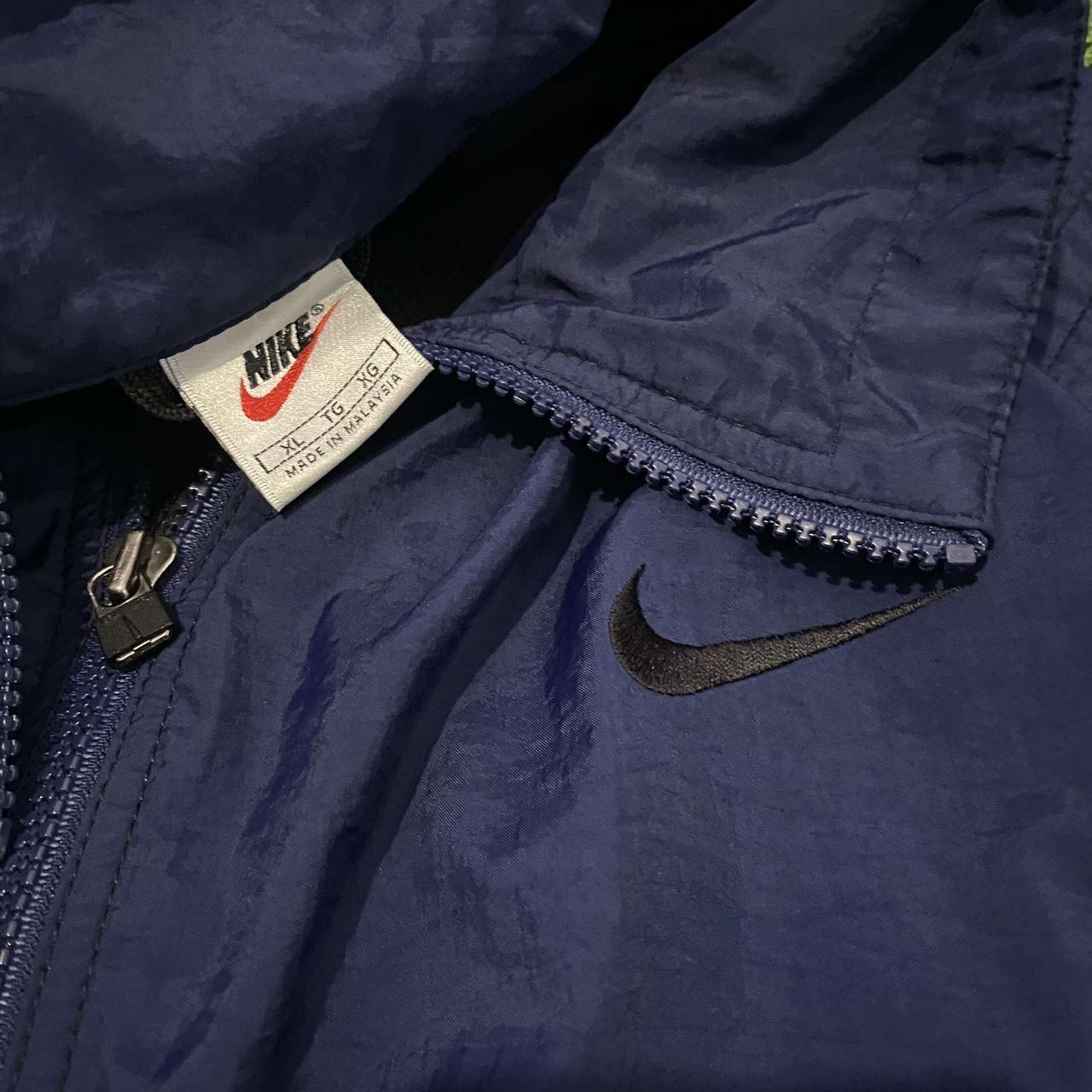 Vintage white tag Nike jacket Measurements 29... - Depop