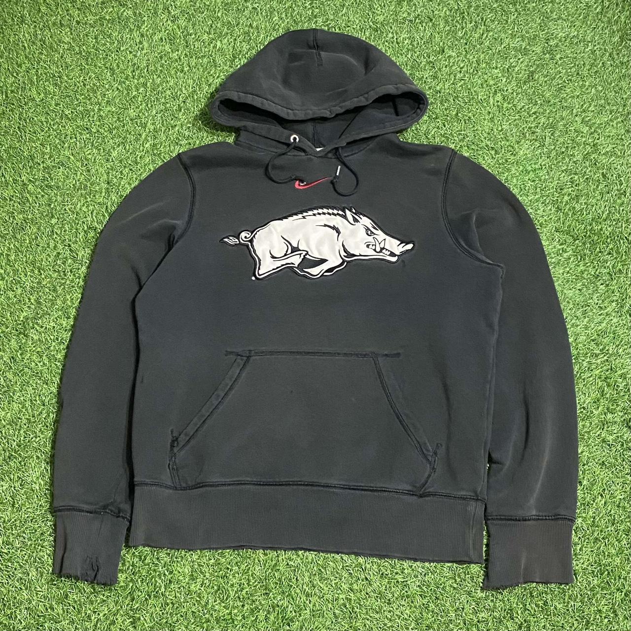 Arkansas Razorbacks Nike Hoodie measurements... - Depop