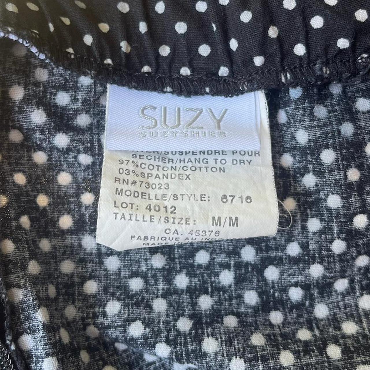 Y2K Suzy Shier strapless dress Adorable black and... - Depop