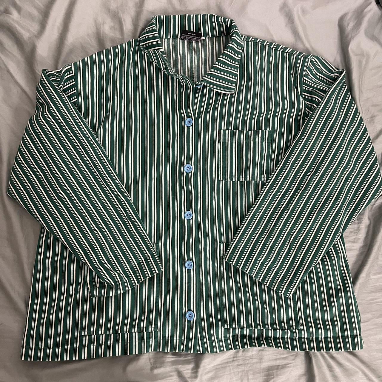 Big bud press work jacket 1xl in emerald green... - Depop