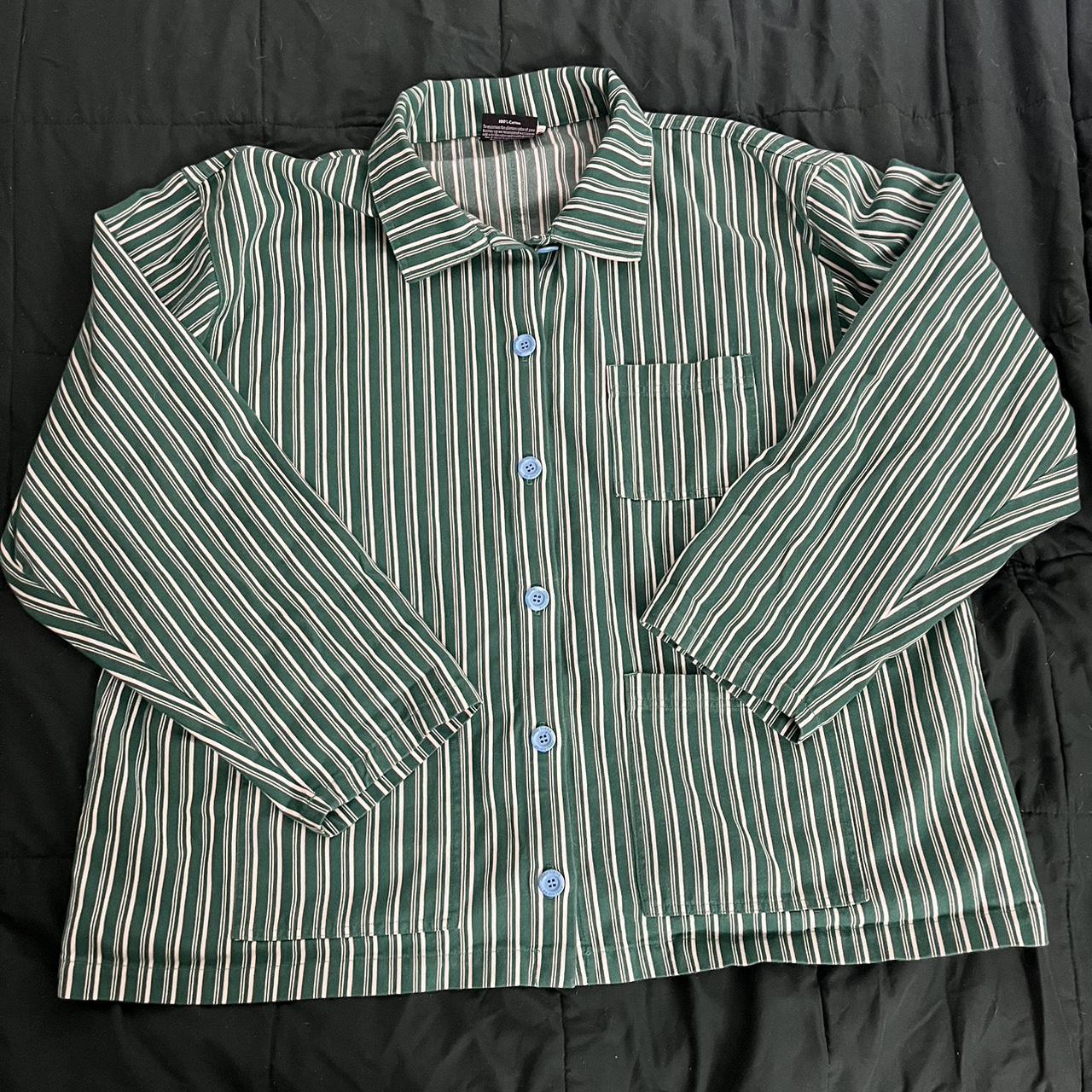 Big bud press work jacket 1xl in emerald green... - Depop