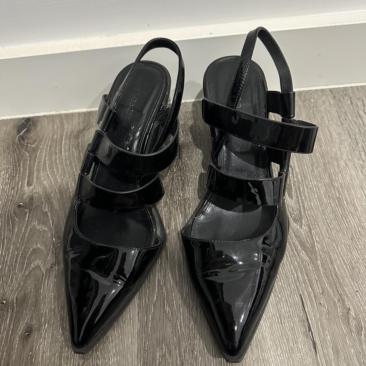 Jo Mercer Midi Heels leather. Size 40 - Depop