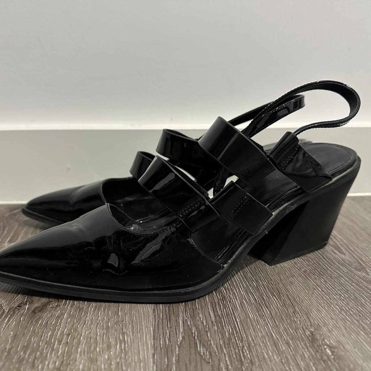 Jo Mercer Midi Heels leather. Size 40 - Depop